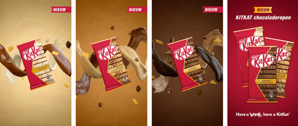KitKat Chocolate Bars – Iris de Bruin – Art Direction & Design